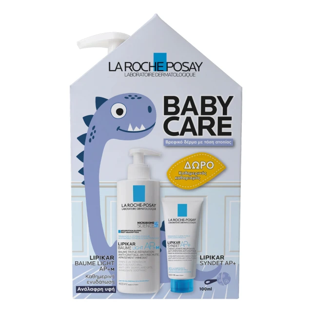 La Roche Posay Promo Baby Care Lipikar Baume Light AP+M 400ml + Lipikar ...