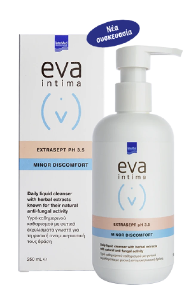 EVA INTIMA WASH HYDRASEPT PH3.5 250ml | Myviva online φαρμακείο