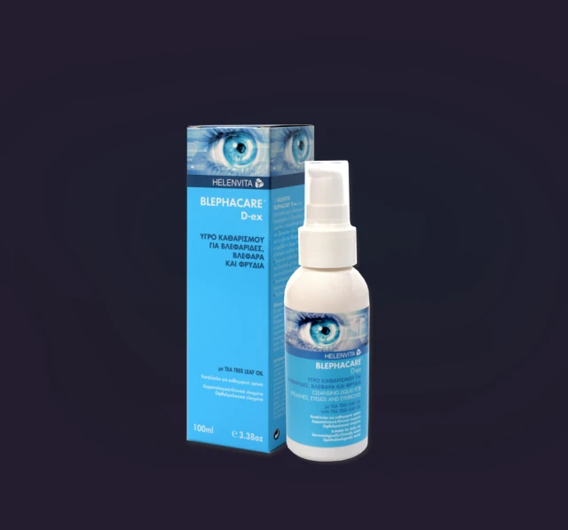 Helenvita Blephacare D-ex Υγρό Καθαρισμού Ματιών 100ml | Myviva online ...